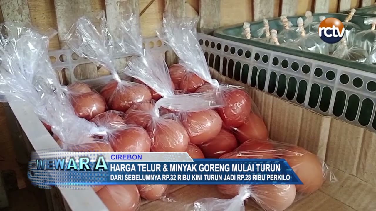 Harga Telur & Minyak Goreng Mulai Turun