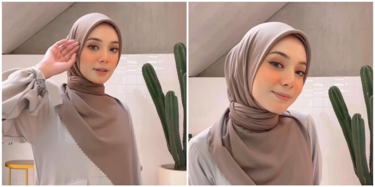 Tidak Hanya Praktis tapi Juga Elegan,Yuk Simak Tutorial Kerudung Segi ...