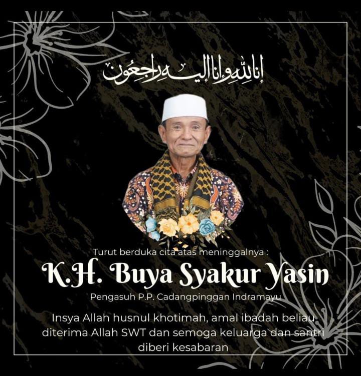 Turut Duka Ulama KH Abdul Syakur Yasin Ulama Kharimastik Buya Syakur ...