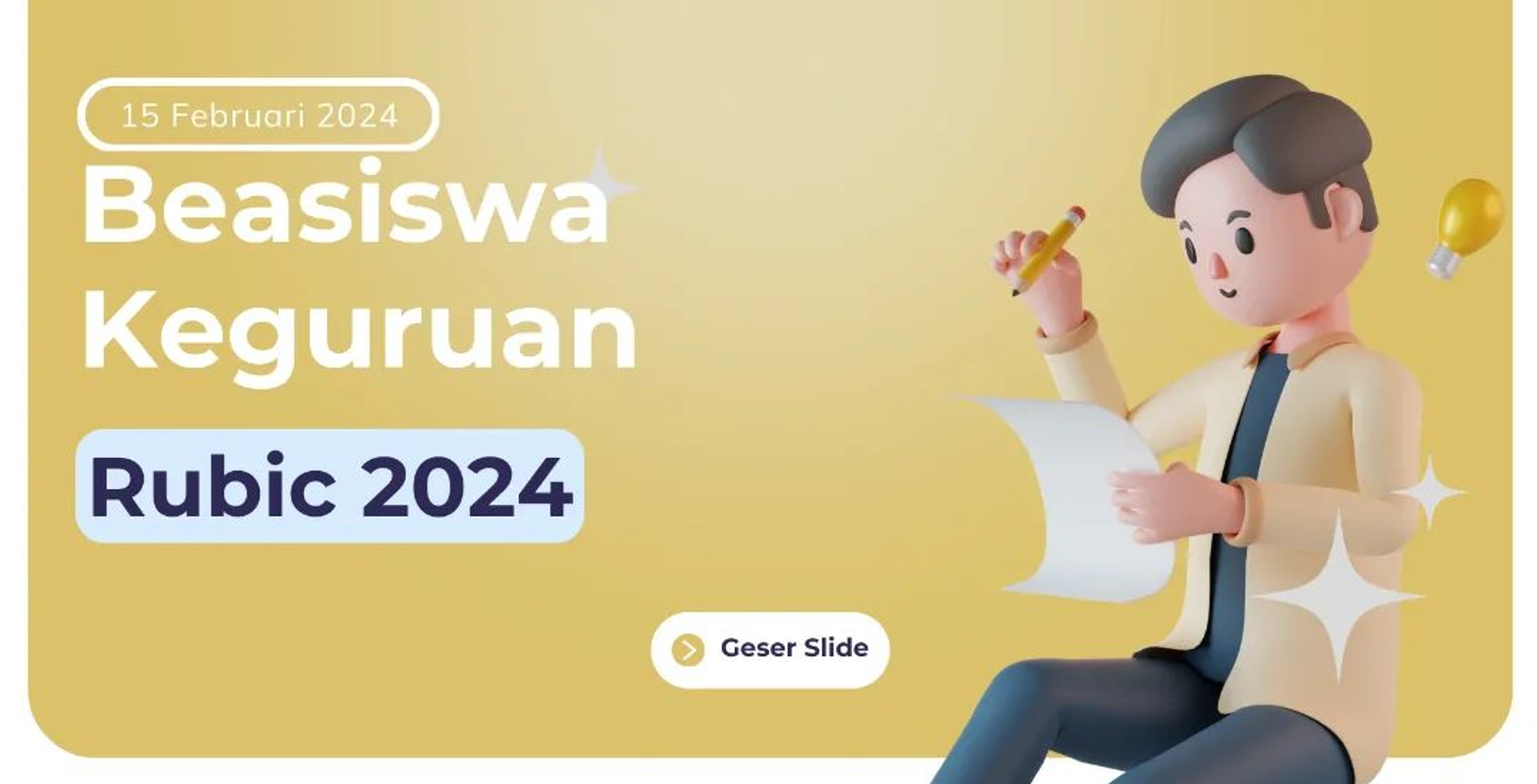Khusus Buat Kamu Mahasiswa atau Siswa MIPA Serta Pendidikan: Inilah Beasiswa Keguruan Rubic 2024 ...