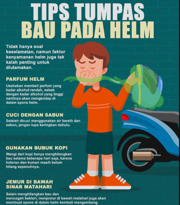 10 Mengatasi Bau Helm Tips Ampuh untuk Kenyamanan dan Kesehatan 10 Mengatasi Bau Helm Tips Ampuh ...