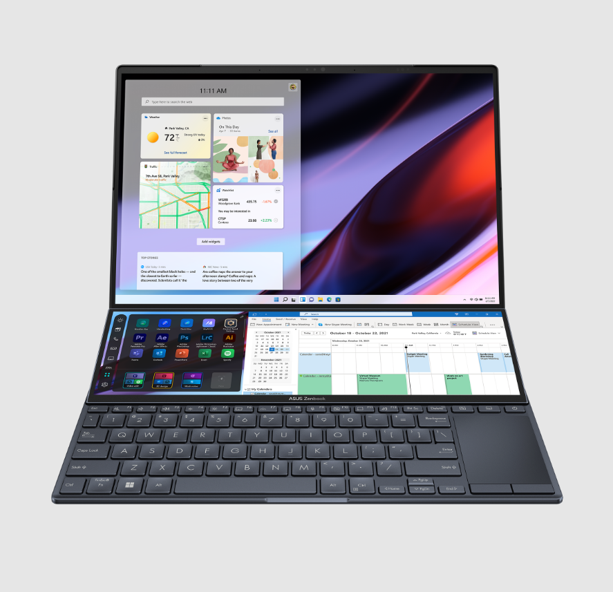 Tampak Menarik dan Berbeda: Inilah 7 Rekomendasi Laptop Dua Layar ...