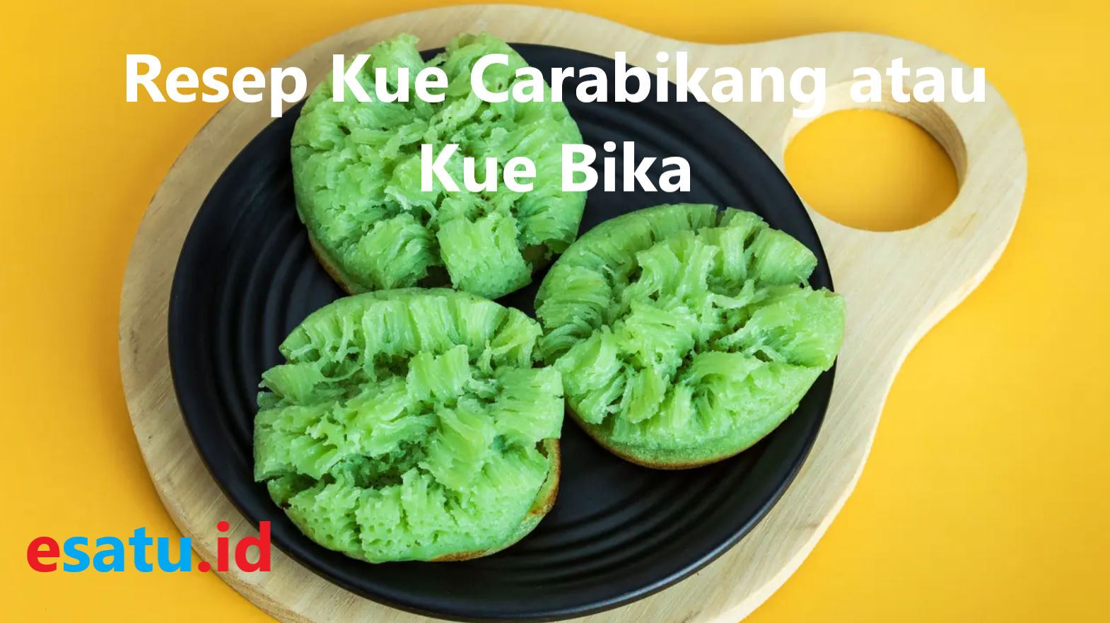 Ide Camilan untuk Buka Puasa: Inilah Resep Kue Carabikang Pandan yang Empuk dan Mudah Dibuat