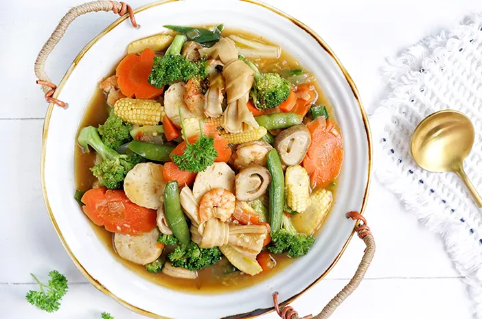 Resep dan Cara Membuat Capcay Spesial untuk Hidangan Keluarga - eSatuID